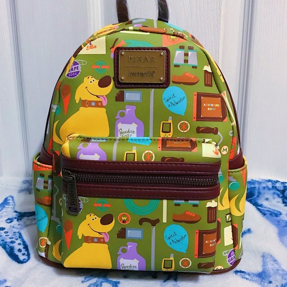 Loungefly | Bags | Nwt Loungefly Pixar Up Dug Knickknacks Backpack ...